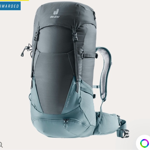 deuter | Bags | Futura 3 Slhiking Backpack Gray And Black Outdoor ...